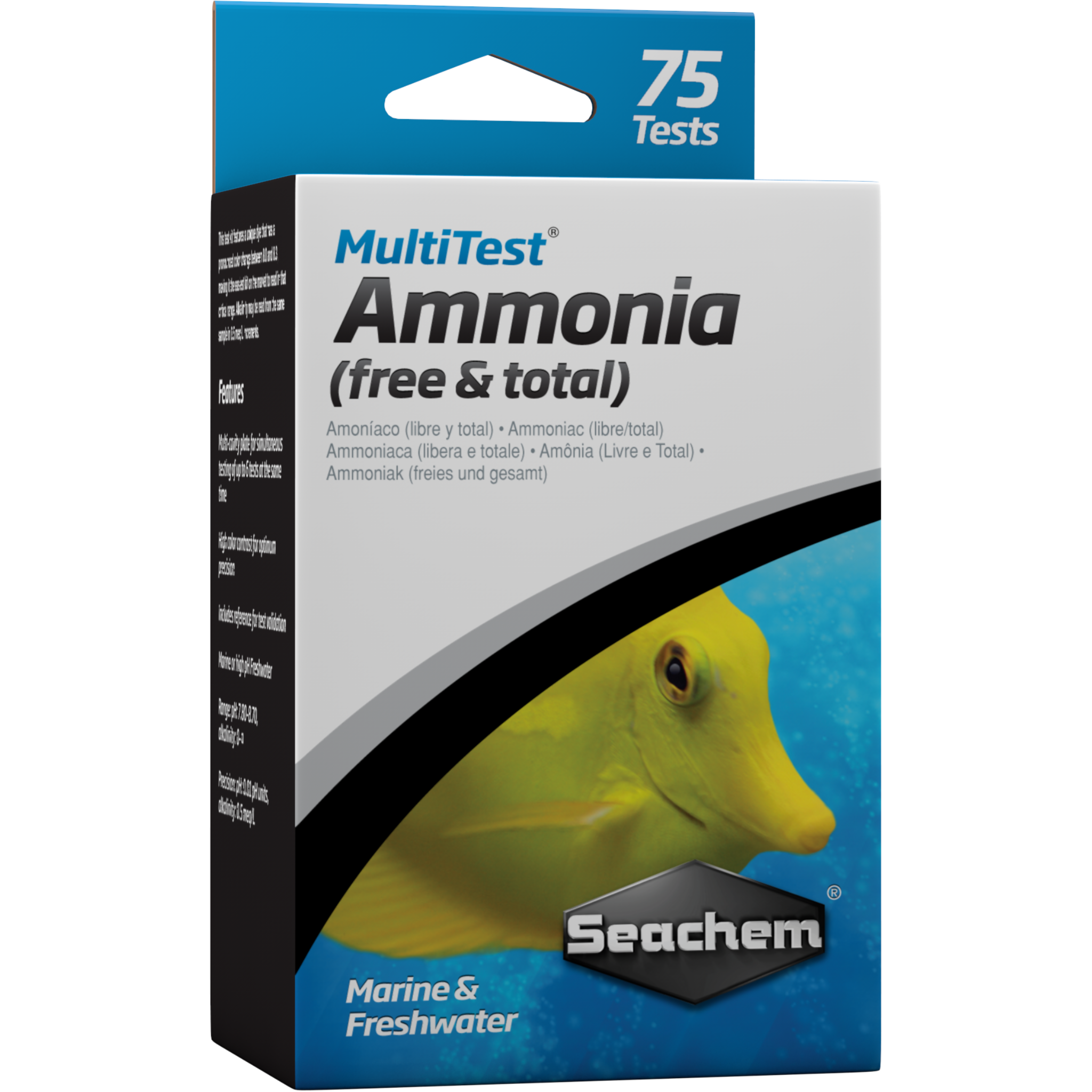Multitest Ammonia Tests kit – Reeflifeaquariums.com