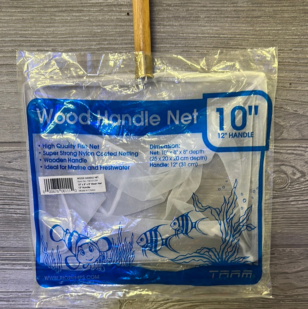 Wood Handle Net 10" – Reeflifeaquariums.com